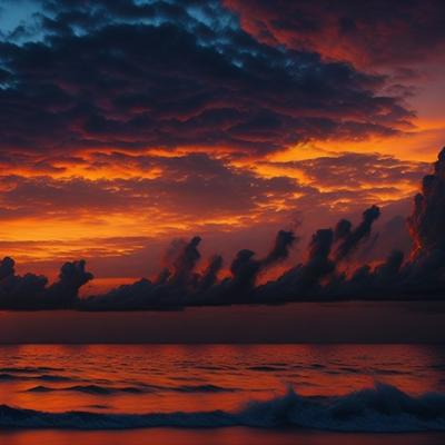 Sea ocean clouds - KDE Store