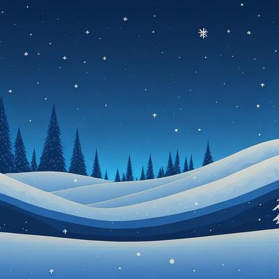 Winter landscape wallpaper - KDE Store