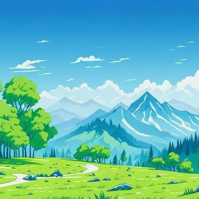 Landscape forest nature - KDE Store