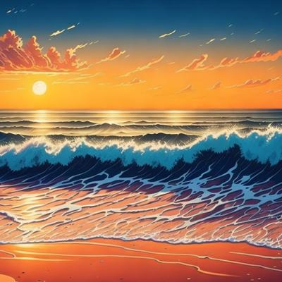Beautiful sea wave wallpaper - KDE Store
