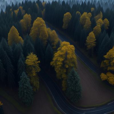 Road forest wallpaper - KDE Store