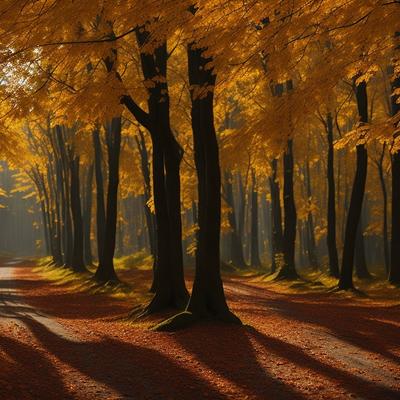 Forest road wallpaper - KDE Store