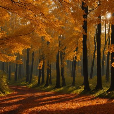 Forest road wallpaper - KDE Store