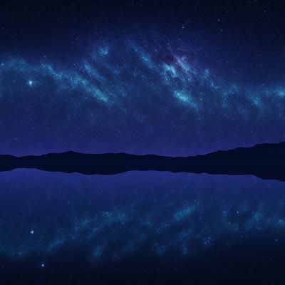 Dark lake night wallpaper - KDE Store
