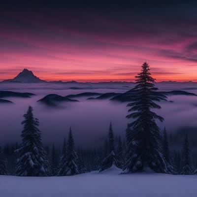 Winter forest wallpaper - KDE Store