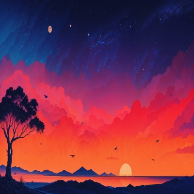 Digital art wallpaper - KDE Store