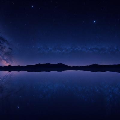 Dark lake night wallpaper - KDE Store