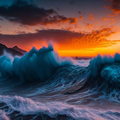 Beach wave wallpaper - KDE Store