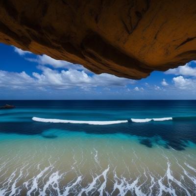 Beautiful sea cave wallpaper - KDE Store