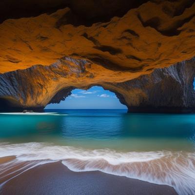 Sea cave wallpaper - KDE Store