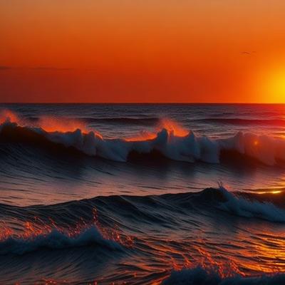 Sea ocean waves wallpaper - KDE Store
