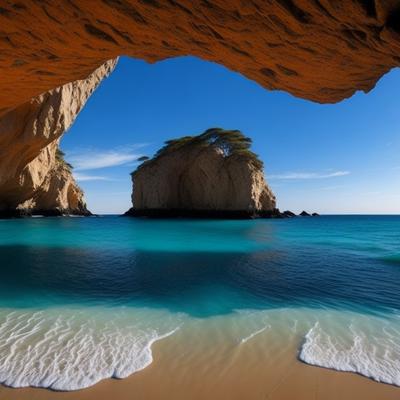 Sea cave wallpaper - KDE Store