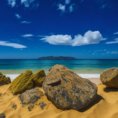 Sea stone wallpaper - KDE Store