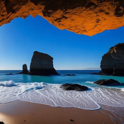 Sea cave wallpaper - KDE Store