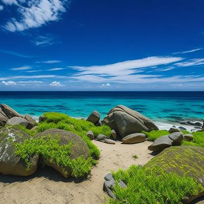 Sea stone wallpaper - KDE Store