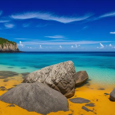 Sea stone wallpaper - KDE Store