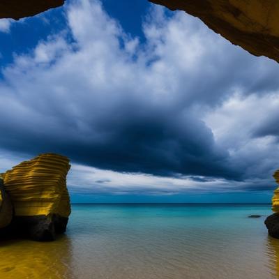 Sea cave wallpaper - KDE Store