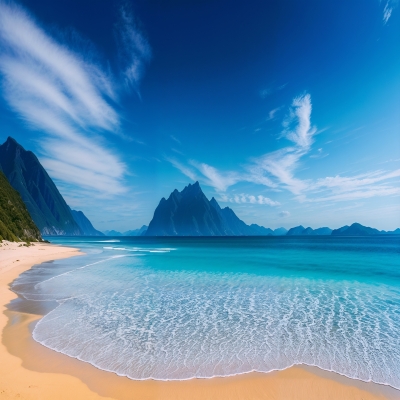 Beautiful blue sea wallpaper - KDE Store