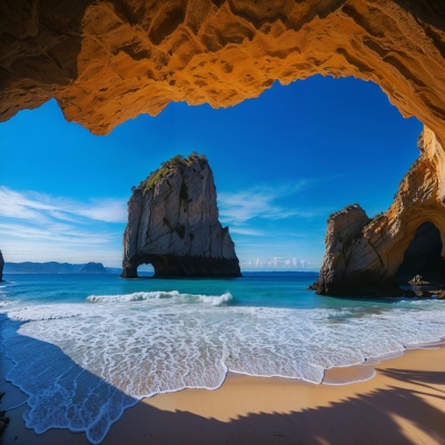 Sea cave wallpaper - KDE Store