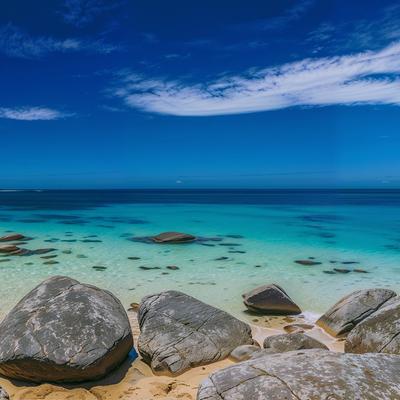 Sea rock wallpaper - KDE Store