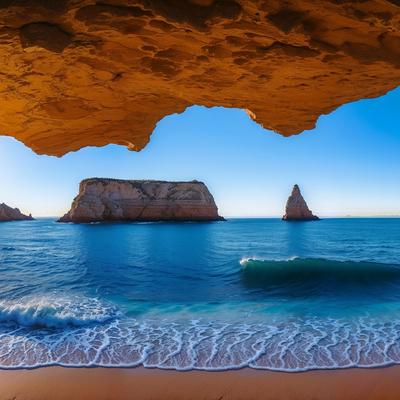 Sea cave wallpaper - KDE Store