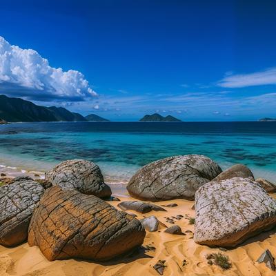 Beautiful sea rock wallpaper - KDE Store