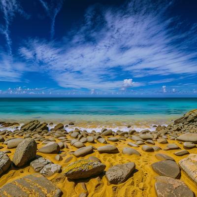 Sea rock wallpaper - KDE Store