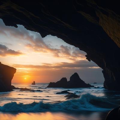 Beautiful sea cave - KDE Store