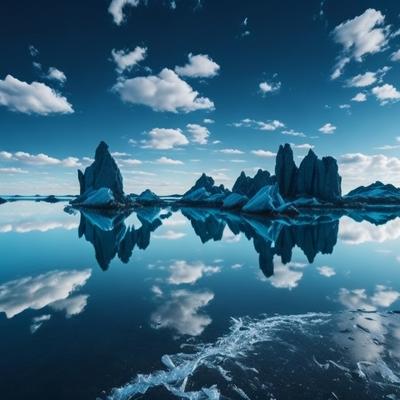 Lake blue sky - KDE Store