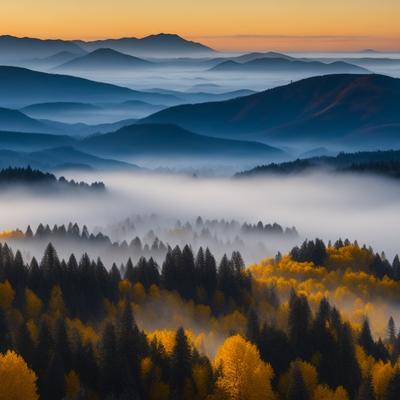 Mountain forest wallpaper - KDE Store