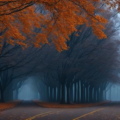 Forest road wallpaper - KDE Store