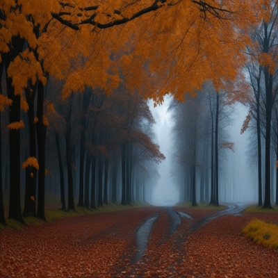 Forest road wallpaper - KDE Store
