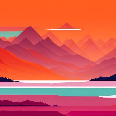 wallpaper vector landscape - KDE Store