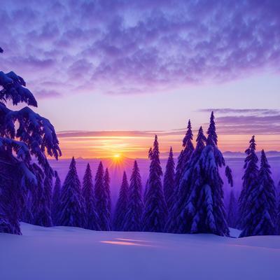 landscape forest trees - KDE Store