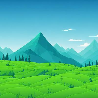 Mountain landscape wallpaper - KDE Store