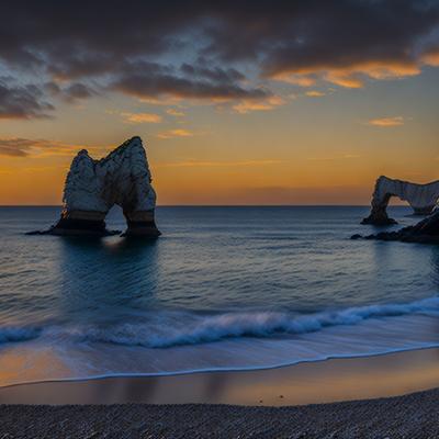 Beach cave wallpaper - KDE Store