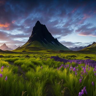 Mountain summer wallpaper - KDE Store