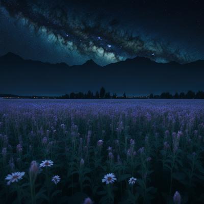 Flower night wallpaper - KDE Store