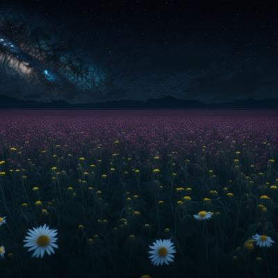 Flower night wallpaper - KDE Store