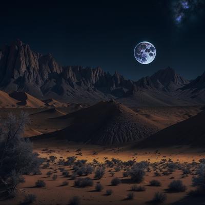 Moon night wallpaper - KDE Store