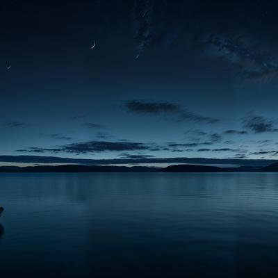 Dark lake wallpaper - KDE Store