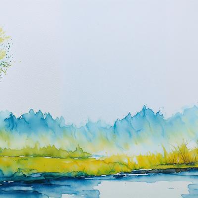 Digital art nature wallpaper - KDE Store