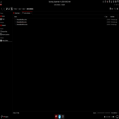 Breeze Black/Red - KDE Store