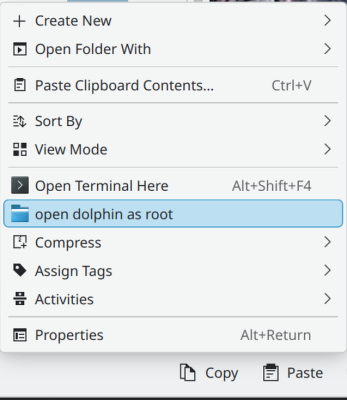 Dolphin As Root Plasma 5 and Plasma 6 - KDE Store