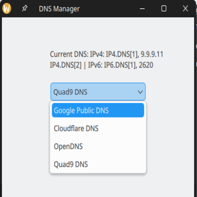 claudemods-dnsmanager - KDE Store