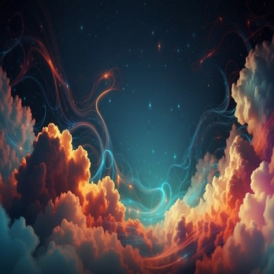 Skyfantasy - Ethereal Wisps Amongst the Twilight Clouds - KDE Store