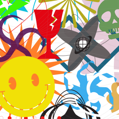 Brutalism Wallpaper - Random messy hell - KDE Store