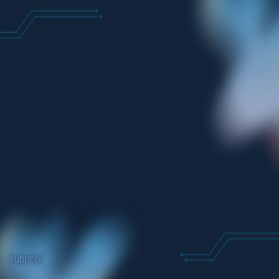 Kubuntu Blue Abstract Wallpaper - KDE Store