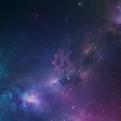 Kubuntu - Illuminated Galaxy - KDE Store
