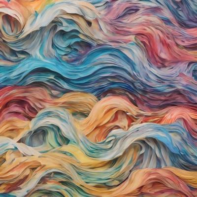 Colorful waves - KDE Store